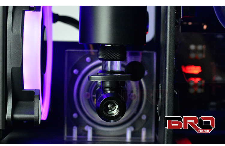 BRO兄弟电脑：IN WIN 909炫丽水道板套装方案展示 分体式水冷方案-中关村在线硬件论坛