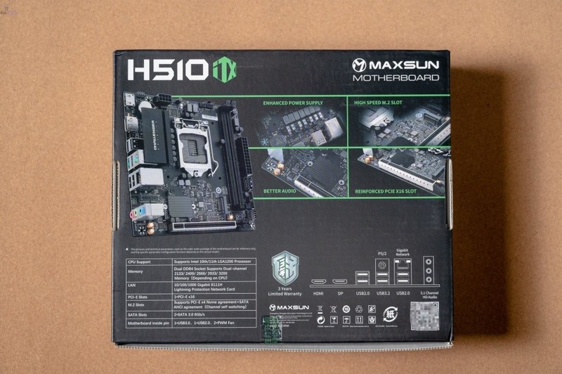 扎实耐用，体验ITX平台的平价选择，铭瑄MS挑战者H510 ITX主板体验-中关村在线综合论坛