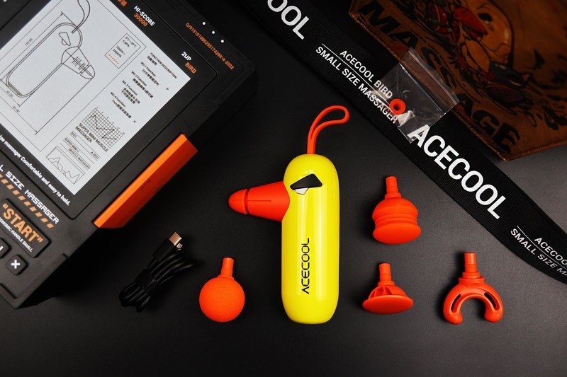 迷你身材 潮酷颜值 便携好用——ACECOOL粒子重塑小鸟斗士筋膜枪体验-中关村在线综合论坛