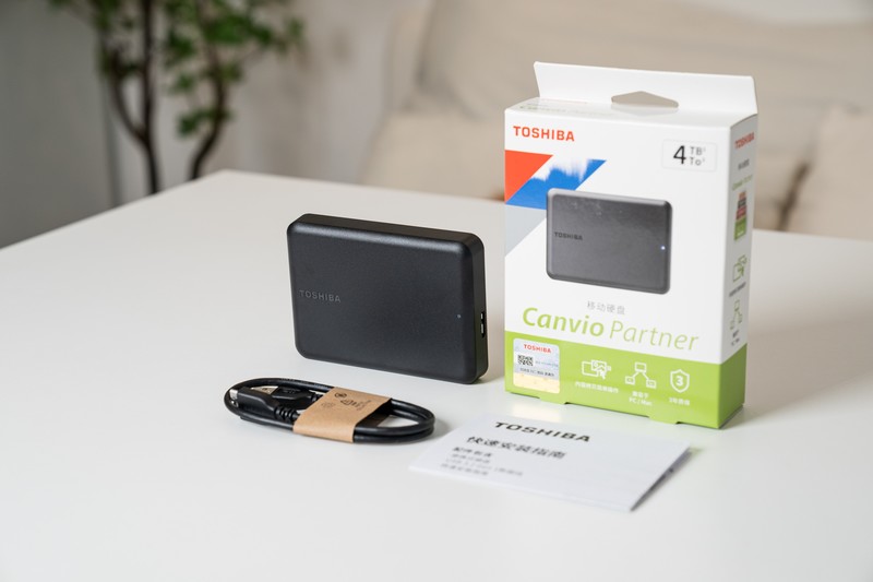 4TB便携大容量，存储生产力东芝Partner (PT) 移动硬盘体验-中关村在线硬件论坛