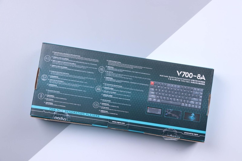 一把键盘可满足多设备使用，雷柏V700-8A无线机械键盘体验-中关村在线综合论坛